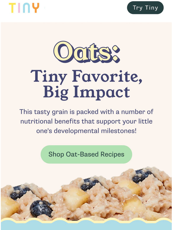 Tiny Organics: Standing Oat-vation 👏 | Milled
