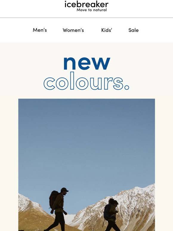 Icebreaker: New colours to inspire. | Milled