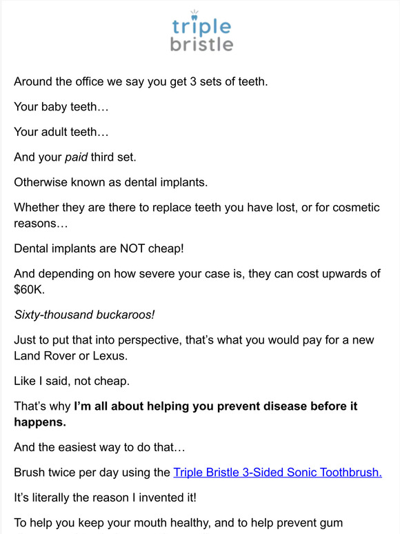 Triple Bristle: fun facts about your 3rd set of teeth | Milled