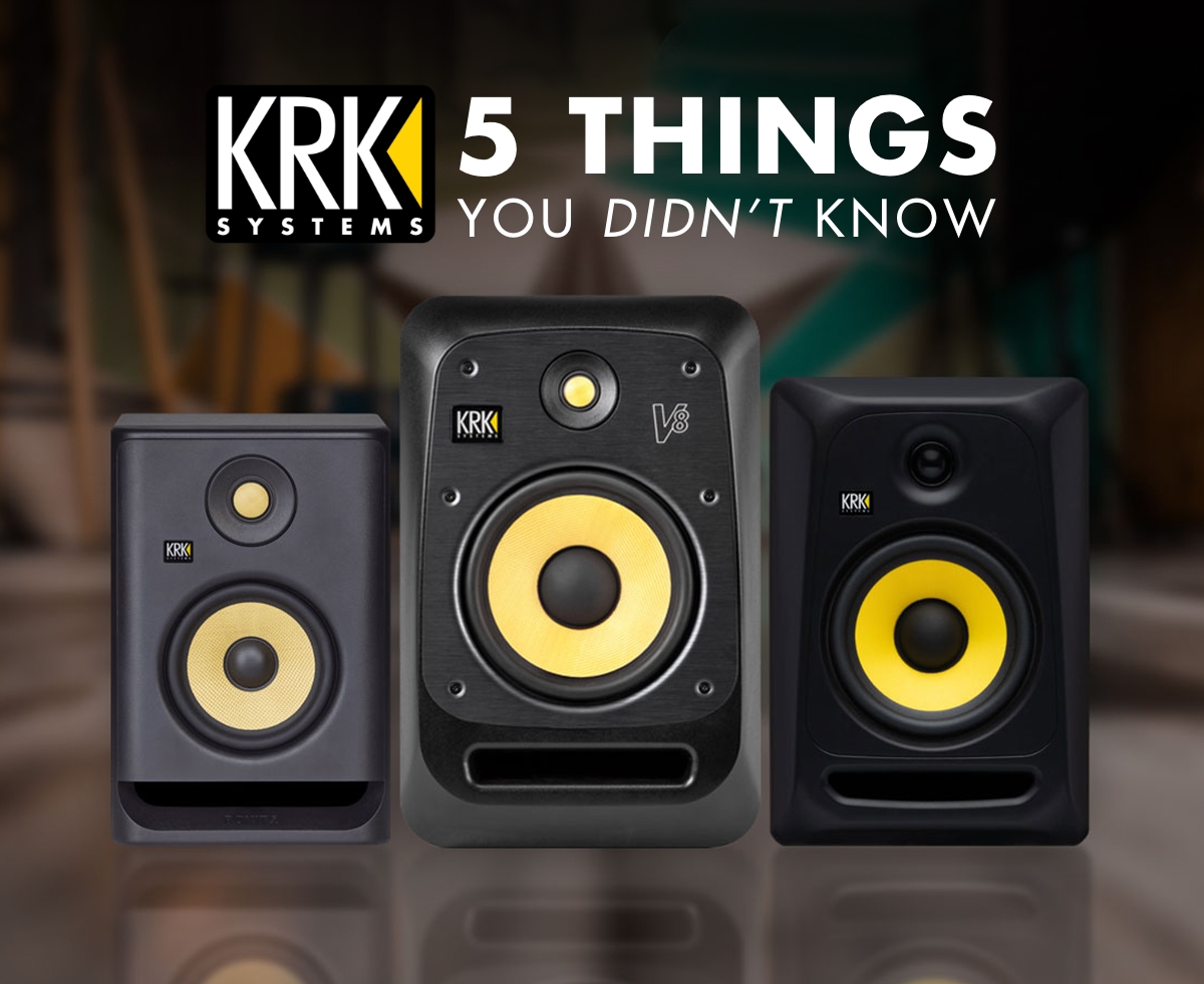 Vintage King Audio: Five Things You Didn't Know: KRK Monitors | Milled