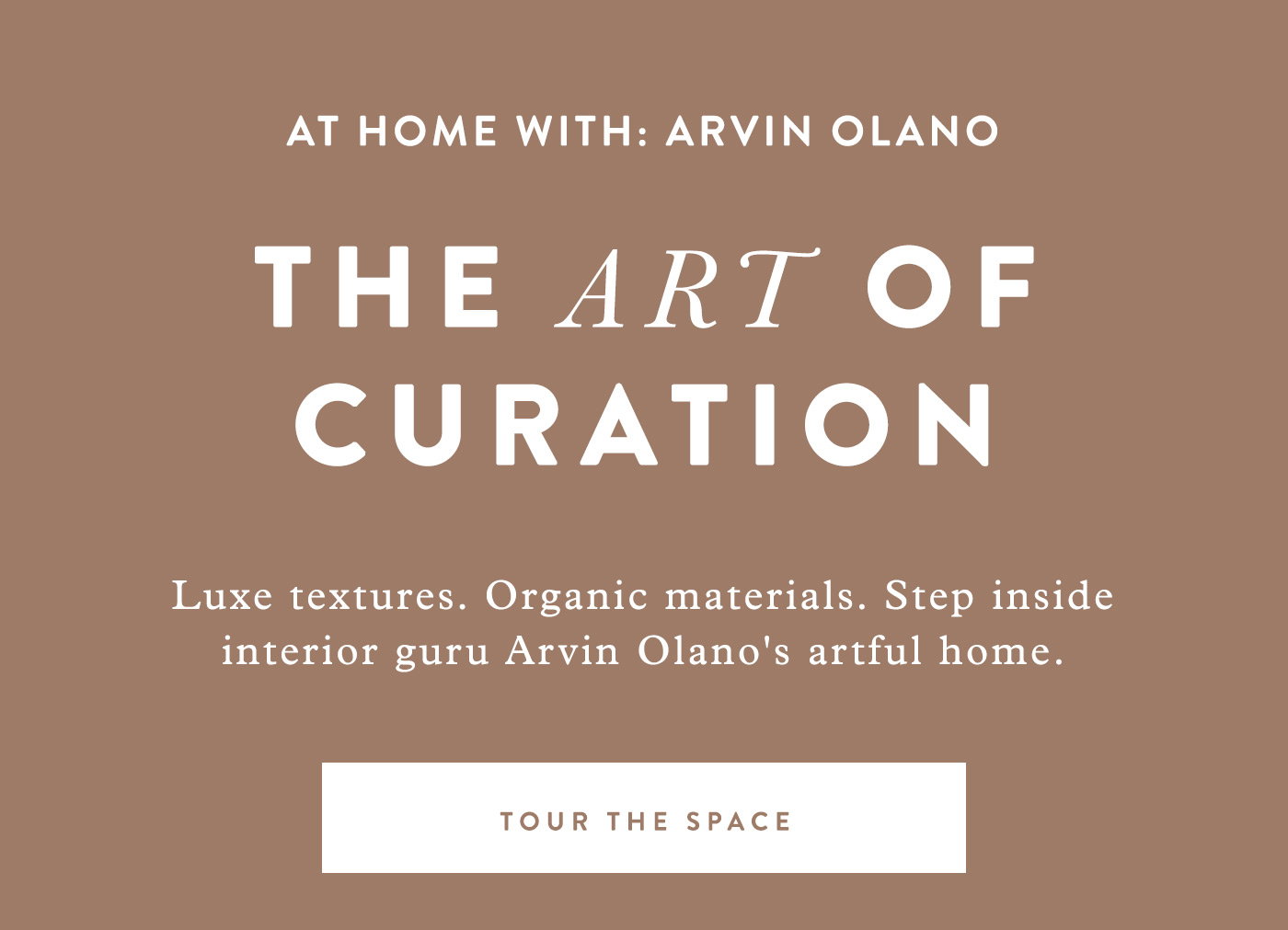 The Citizenry: Inside interior guru Arvin Olano's home | Milled