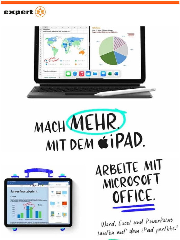 expert.de: Mach mehr mit dem iPad! Jetzt entdecken | Milled
