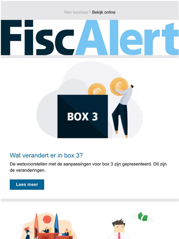 Fiscalert: Wat verandert er in box 3? | Milled
