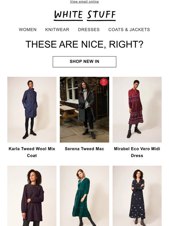 White Stuff: New news | Milled