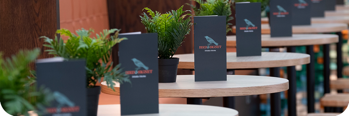 Glasgow Airport: Introducing the all-new Bird & Signet — 🍔 | Milled