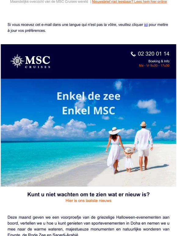 MSC Cruises UK: Vier Halloween aan boord, bereid je voor op het vertrek ...
