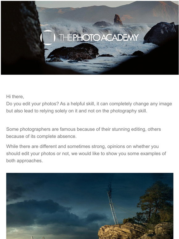 The Photo Academy: Editing photos - do beginners need this skill? | Milled