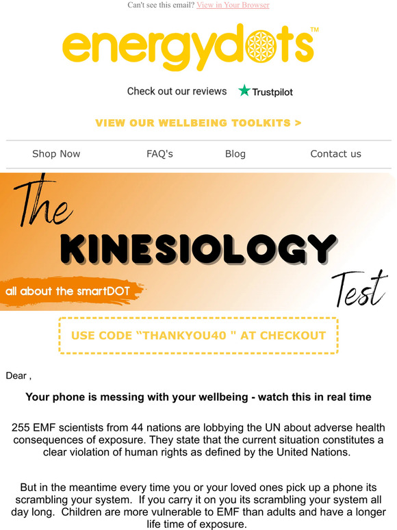 Energy Dots: , Your phone is messing with your wellbeing - watch this ...