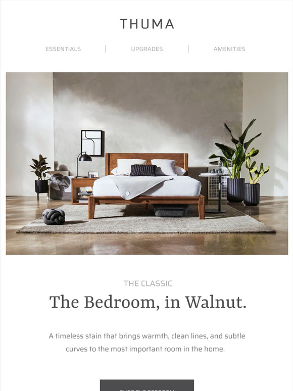 Thuma: Walnut, laid-back luxury. | Milled