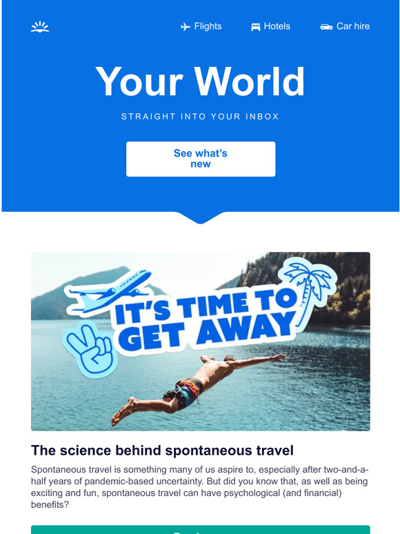 Skyscanner: The science behind spontaneous travel | Milled