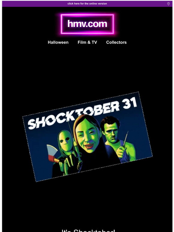 HMV: It's Shocktober 😲 🎥 | Milled
