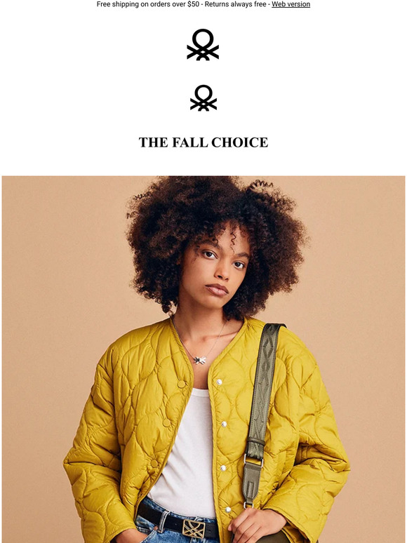 Benetton: Eco-Recycle: Jackets with recycled wadding | Milled