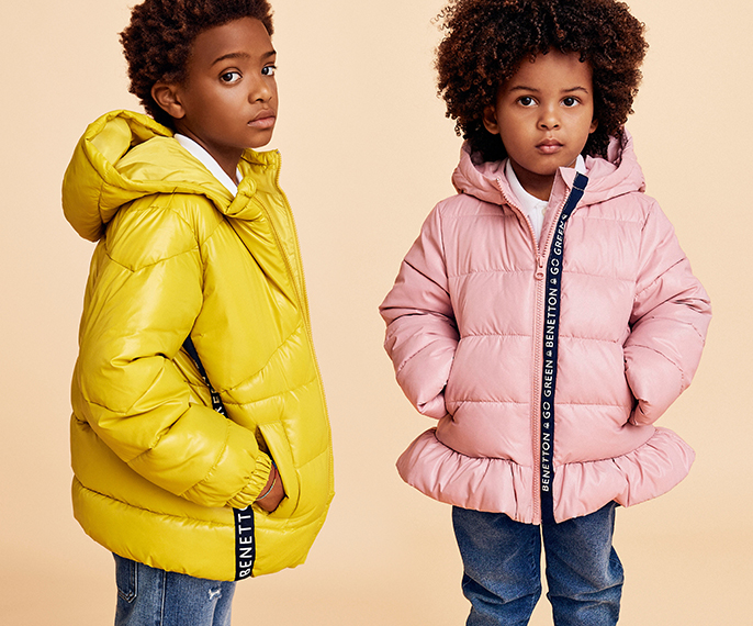 Benetton: Eco-Recycle: Jackets with recycled wadding | Milled