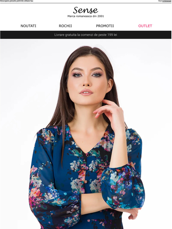 Sense: Descopera noutatile saptamanii! Cele mai frumoase modele de ...