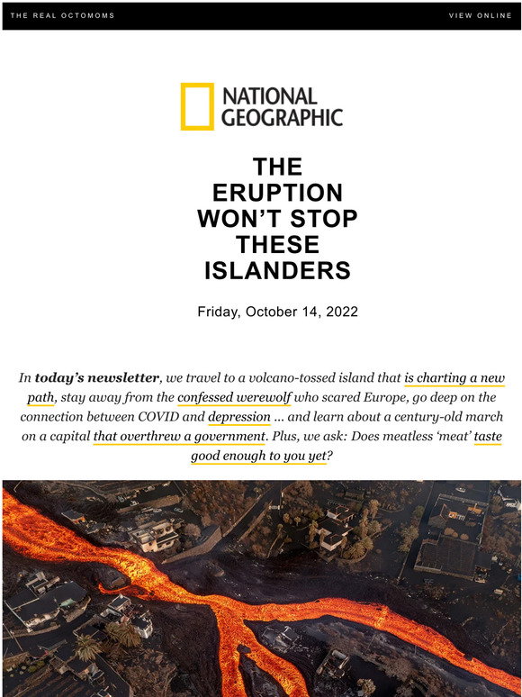 National Geographic: This volcano-tossed island charts a new path | Milled