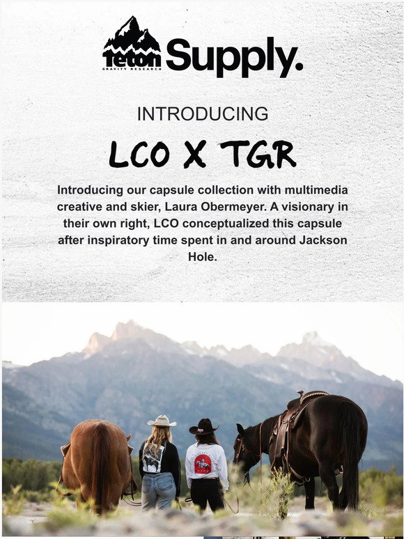 Teton Gravity Research: Introducing LCO x TGR | Milled