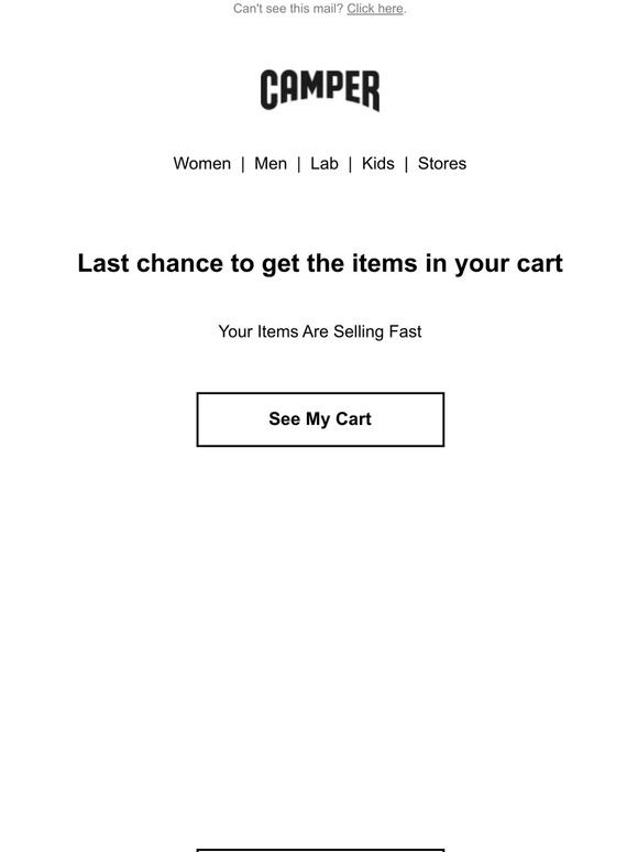 Camper: Just one step left! | Milled