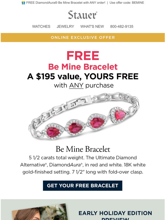 Stauer: JUST RELEASED - Stauer Fall Catalog - Online Exclusive Offer | Milled