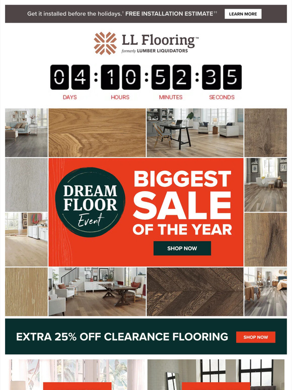 Lumber Liquidators: This is it. The Biggest Sale of the Year! | Milled