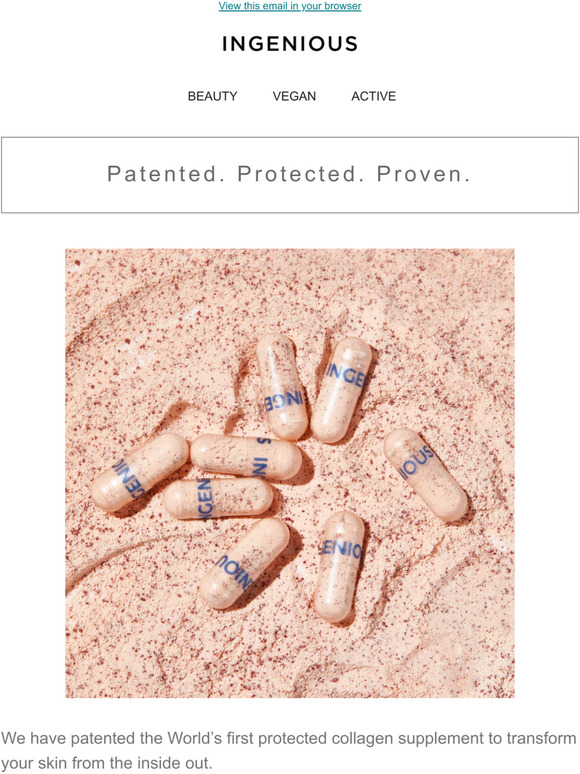 Ingenious: The World’s Most Effective Collagen Supplement | Milled