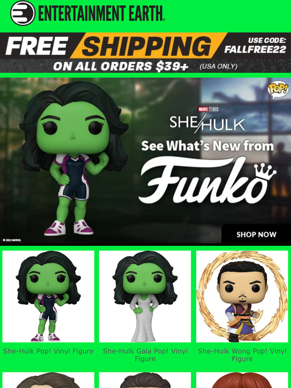 Entertainment Earth: New She-Hulk Pop! Vinyl Figure! | Milled