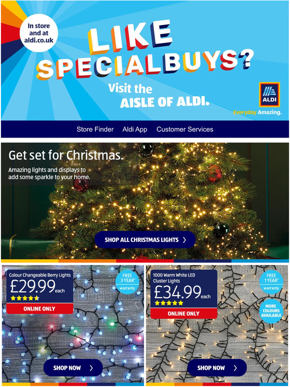 Aldi: Make your home sparkle this Christmas 🎄 | Milled