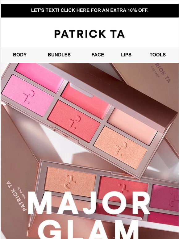Patrick Ta Beauty: The Secret to Holiday Glam | Milled