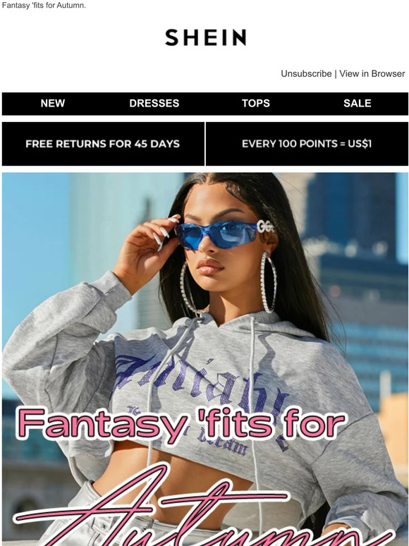 SHEIN: Nice to see new. 🍂Your autumn checklist. | Milled