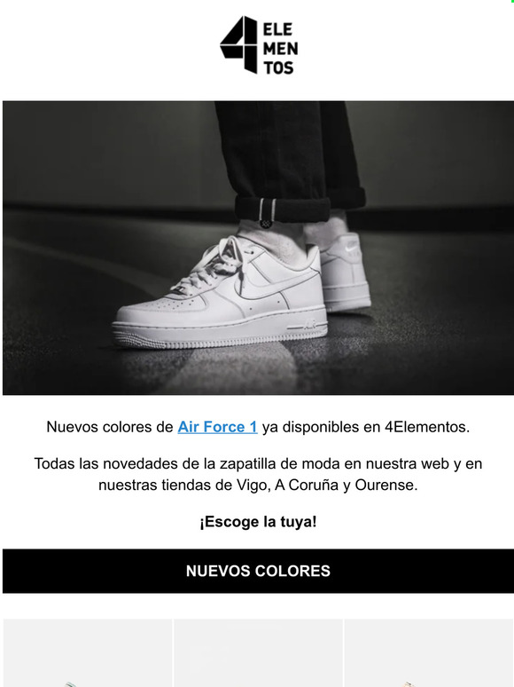 4Elementos: Air Force 1; los nuevos colores que necesitas ️ | Milled