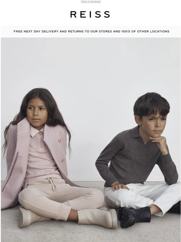 Reiss: Tailored for Modern Children | Milled