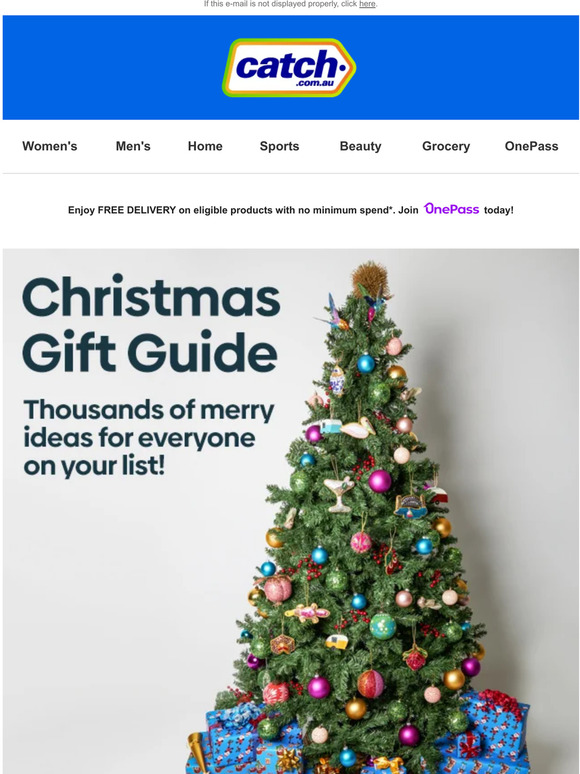 Catch: 🎁 The only Christmas Gift Guide you need! | Milled