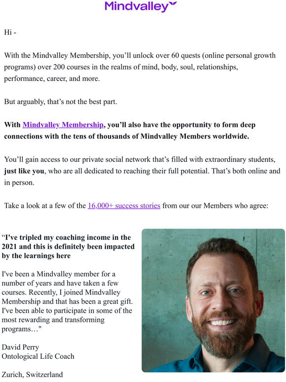 Mindvalley: Your Mindvalley tribe is waiting for you | Milled