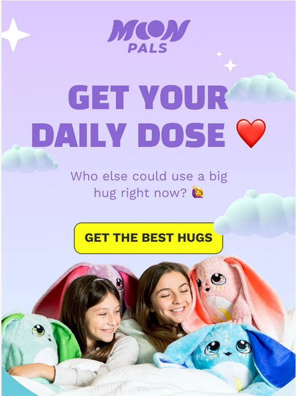 Moon Pals: Meet your new cuddle buddy 🤗 | Milled