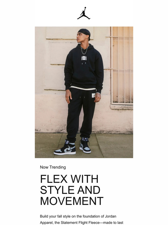 NIKE: Now Trending: Statement Flight Fleece | Milled