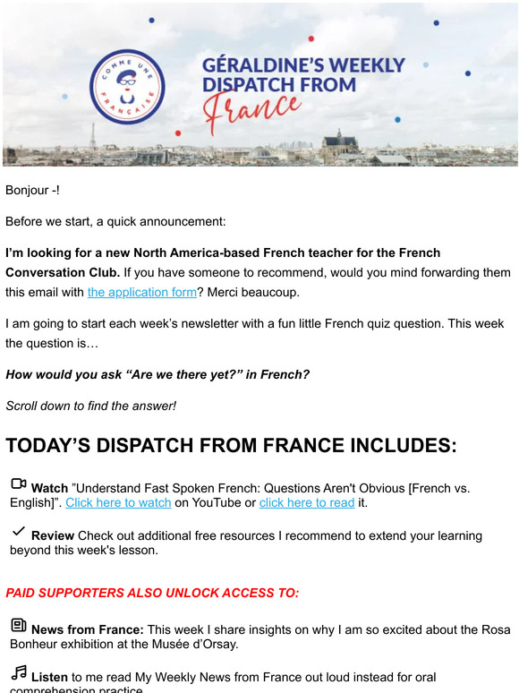 Comme Une Francaise: Musée d’Orsay + Questions Aren't Obvious [French ...