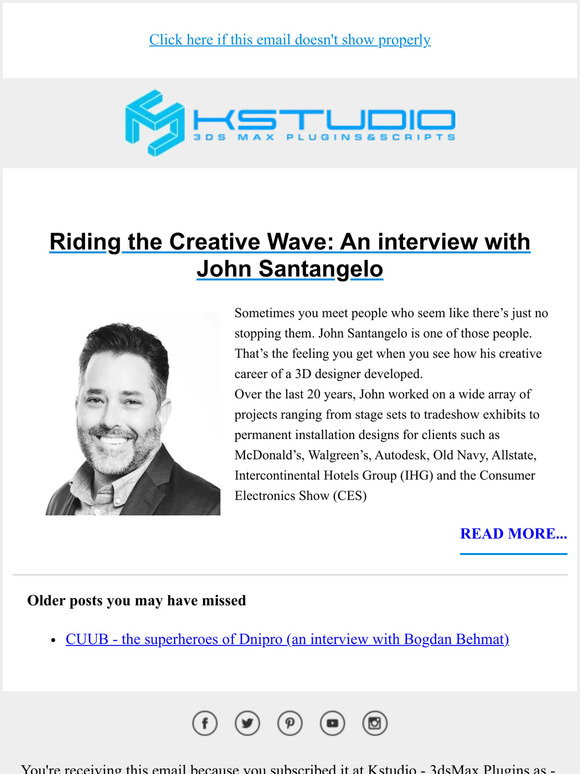 Kstudio: Riding the Creative Wave: An interview with John Santangelo ...
