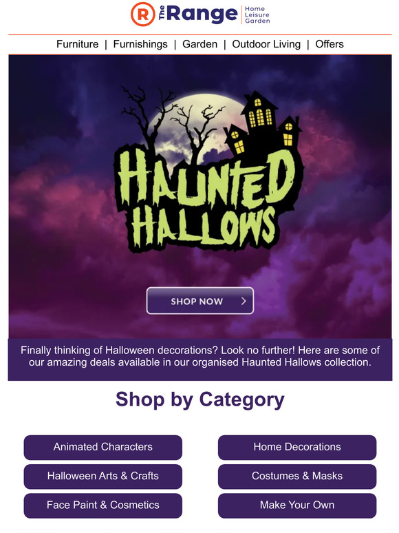 The Range Email Newsletters: Shop Sales, Discounts, and Coupon Codes