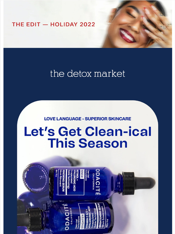 The Detox Market: Clean Gifting This Season: Odacité’s NEWEST ...