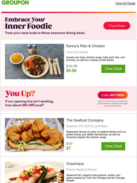 Groupon: 100s of Restaurants to Chews From | Milled