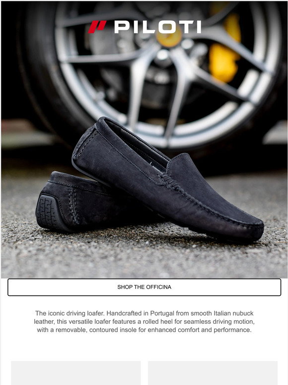 Piloti: Officina: The Iconic Driving Loafer | Milled