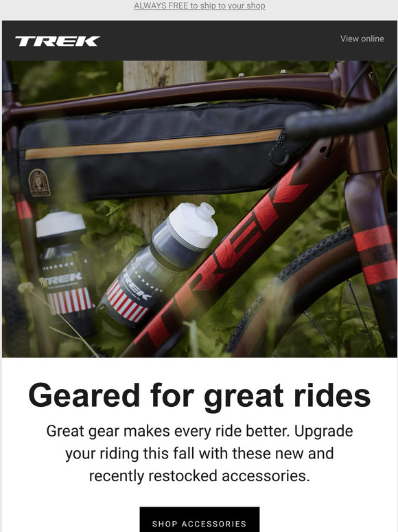 Trek Bicycle: Four ride essentials, recently restocked | Milled