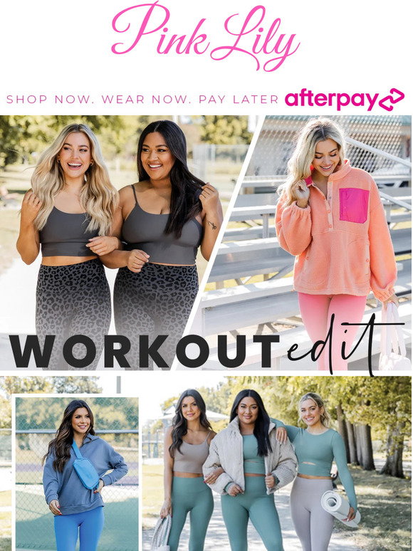 Pink Lily: NEW drop: autumn workout edit | Milled