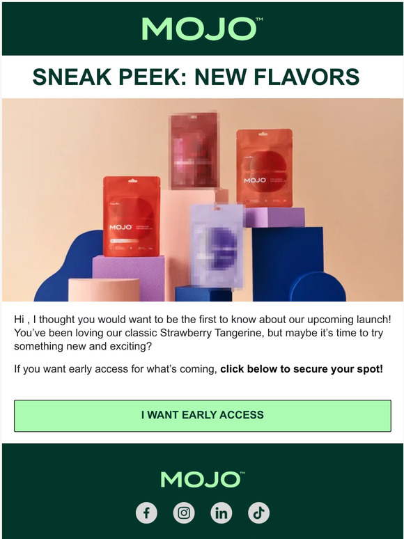 Mojo: Be the first to try our new flavors! | Milled