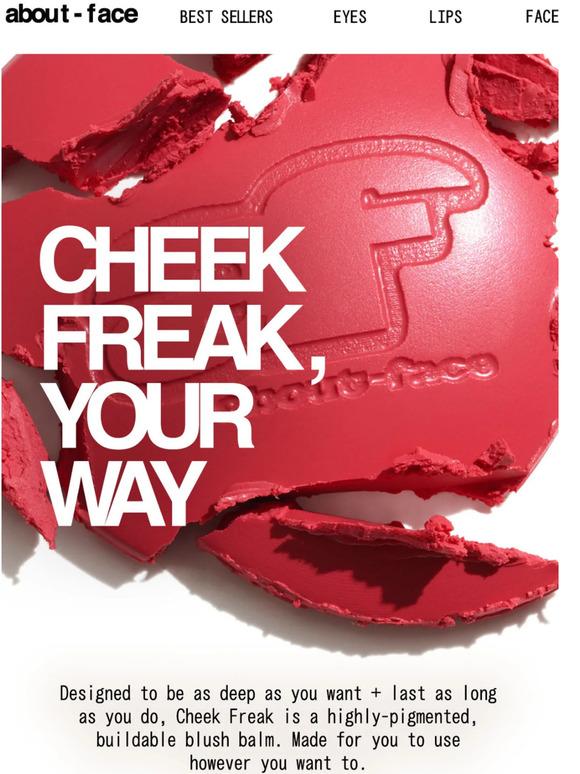 about face: get [cheek] freaky with color | Milled