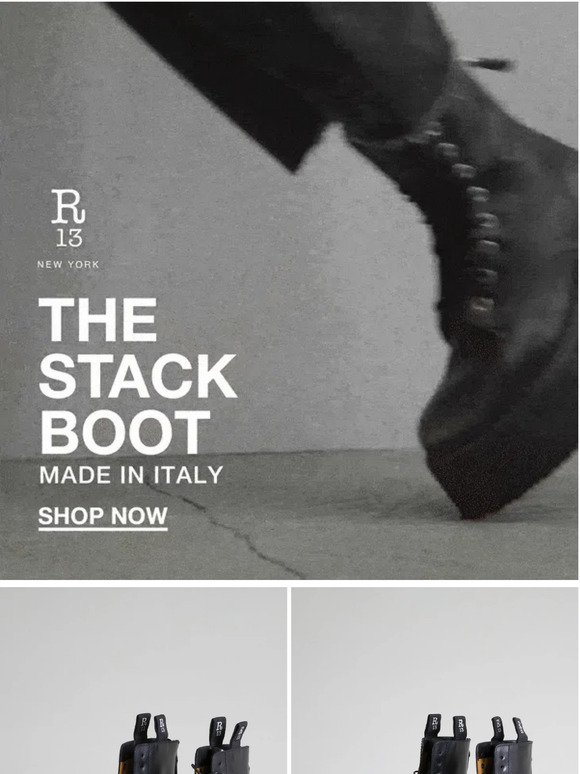 R13: The Stack Boot | Milled