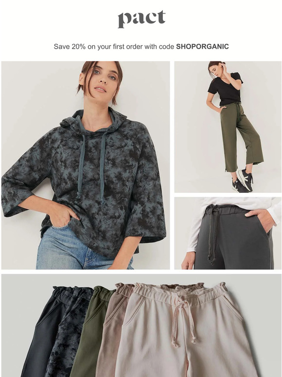 PACT Apparel: More. Fall. Styles. | Milled