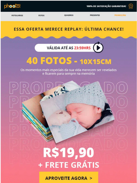 Phooto CPA Brasil: Revele até 40 Fotos p/ 19,90 + Entrega Grátis na sua ...