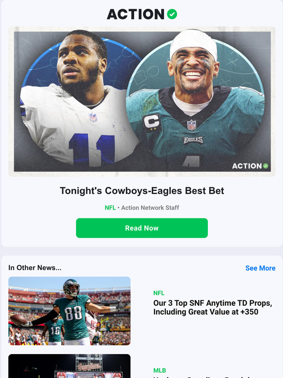 Action Network: The Smart Way To Bet Sunday Night Football | Milled