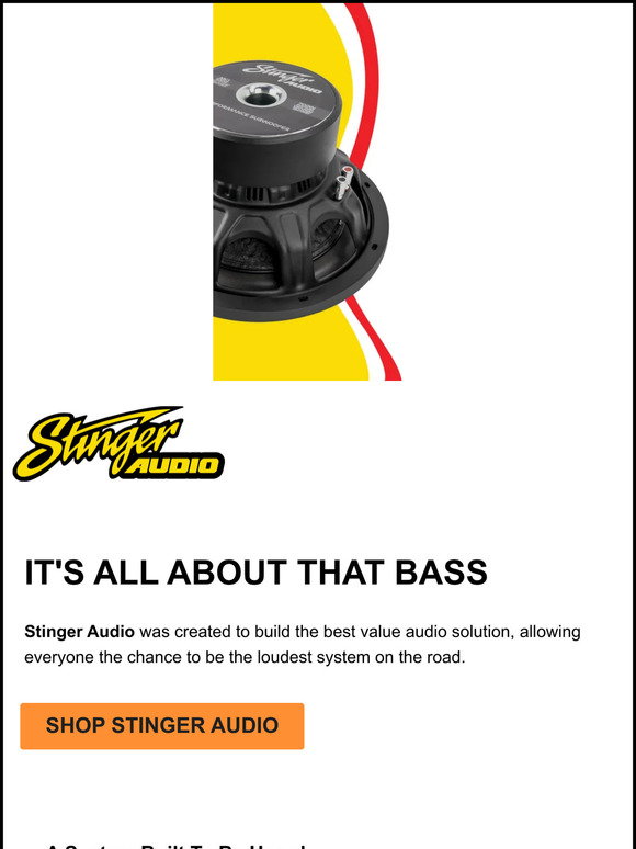 Stinger Off-Road: Stinger Audio - Learn More about Our Best New ...