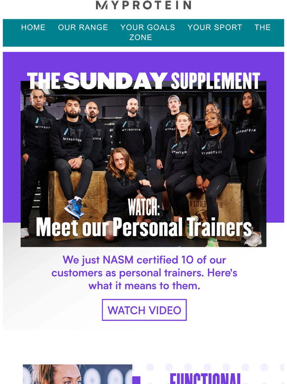 Myprotein: Watch: We just launched a Personal Trainer Program. Meet the ...